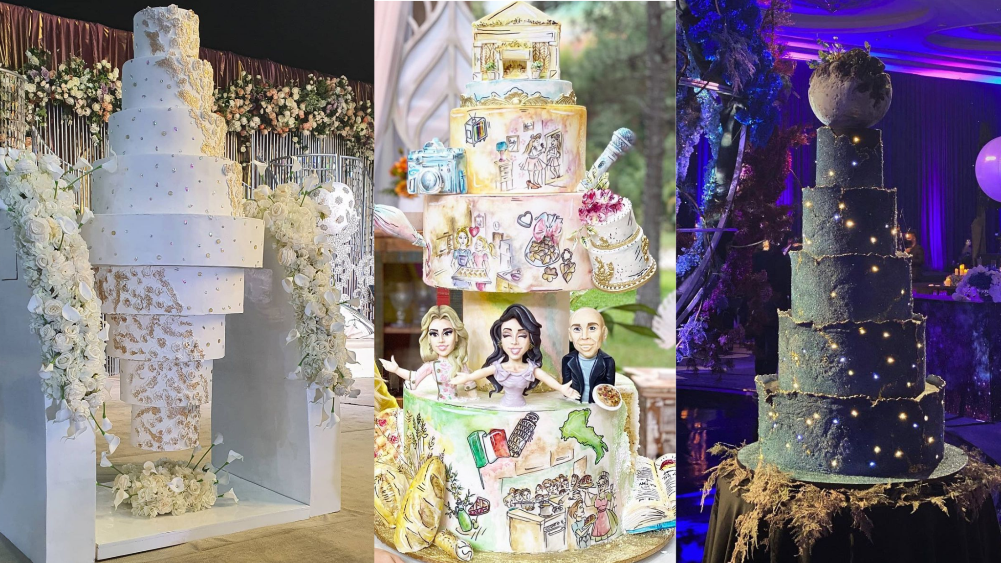 25+ Opulent Wedding Cakes Designs You Will Love!! - Wish N Wed