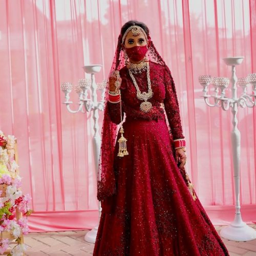 Trending Wedding Face Masks Slayed By Indian Brides & Grooms! - Wish N Wed