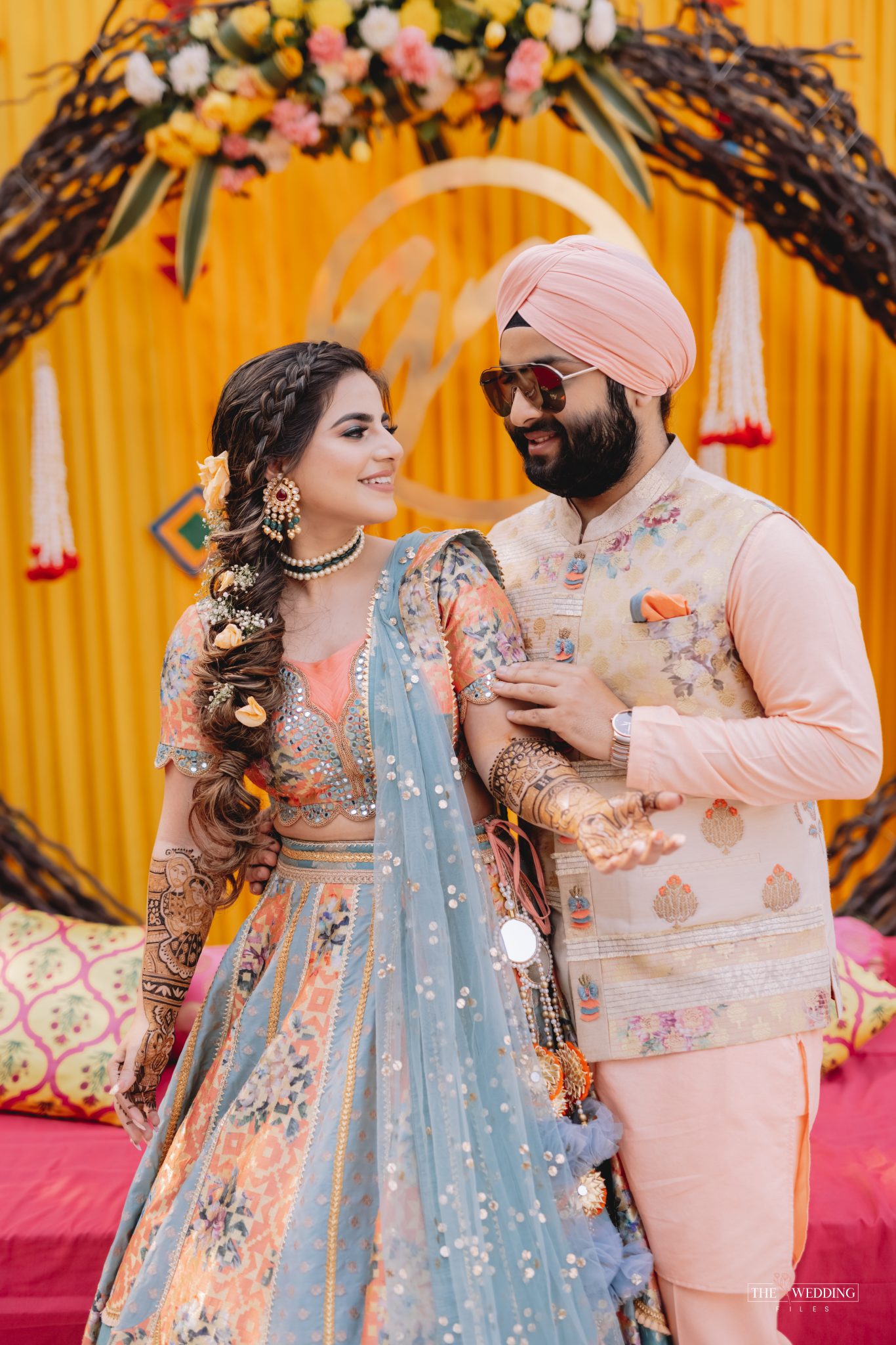 This Sikh Couple Had A Grand Destination Wedding In Delhi In Most ...