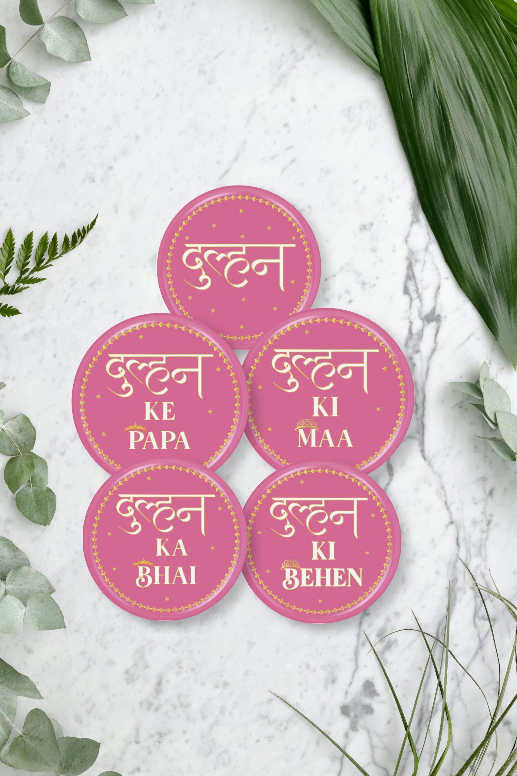 10+ Coolest & Trending Wedding Badges Designs To Set New Trends in 2023 ...