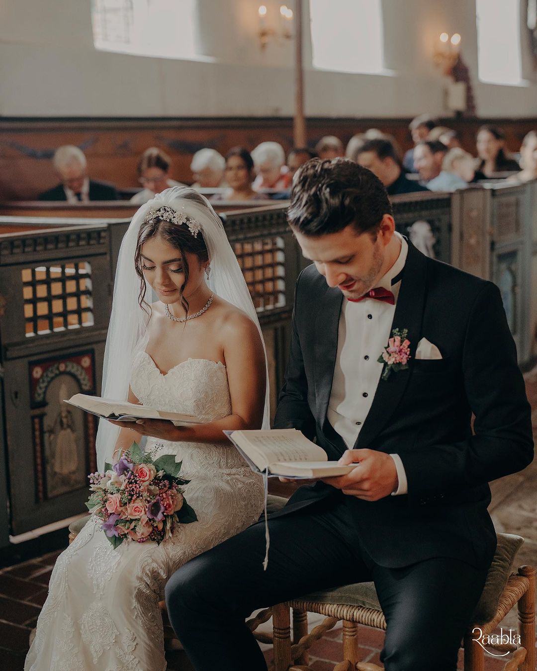 Big Boss Fame Sreejita De And Michael Blohm-Pape White Wedding Photos ...