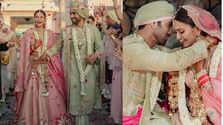 First Pics From Pulkit Samrat And Kriti Kharbanda Wedding - Wish N Wed